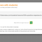 Setting Up Listenwise Classes for Remote Learning