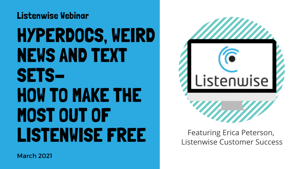 Listenwise Webinars | Sign Up For Free!