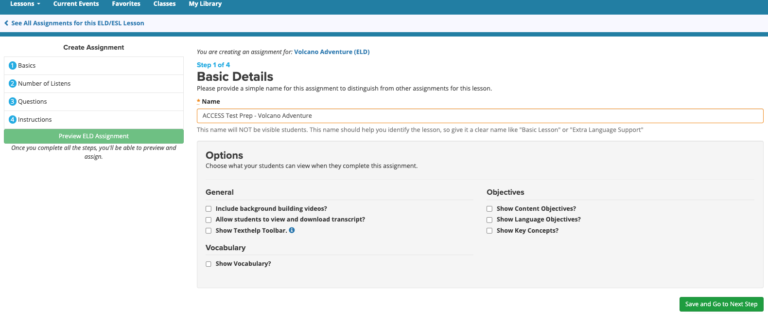WIDA ACCESS Test Prep Strategies Using Listenwise